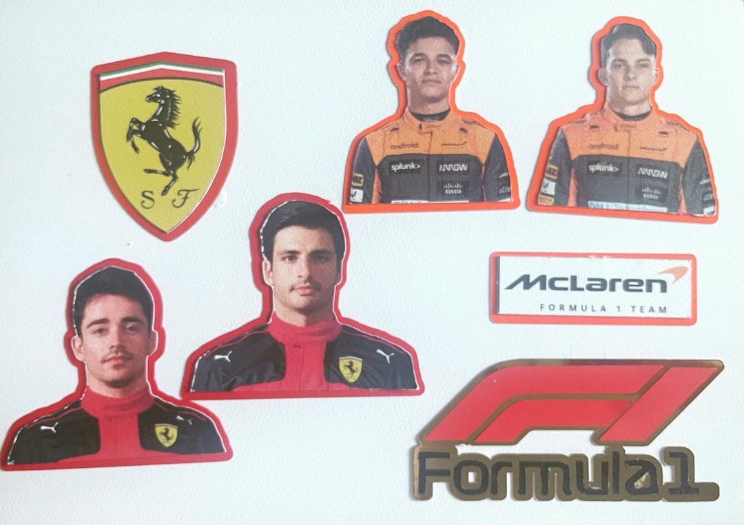 F1 Drivers & Teams Cake Toppers - Etsy UK