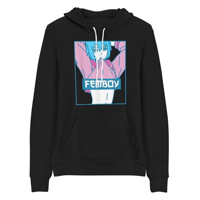Cute Femboy Hoodie for Winter and Fall, Pastel Harajuku Sweater, LGTBQ and Trans Streetstyle - Etsy