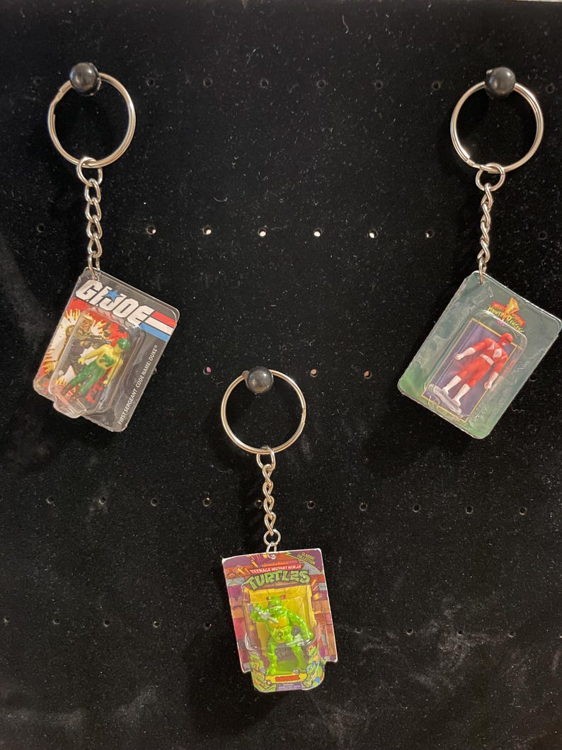 Mini Teenage Mutant Ninja Turtle Keychain - Etsy