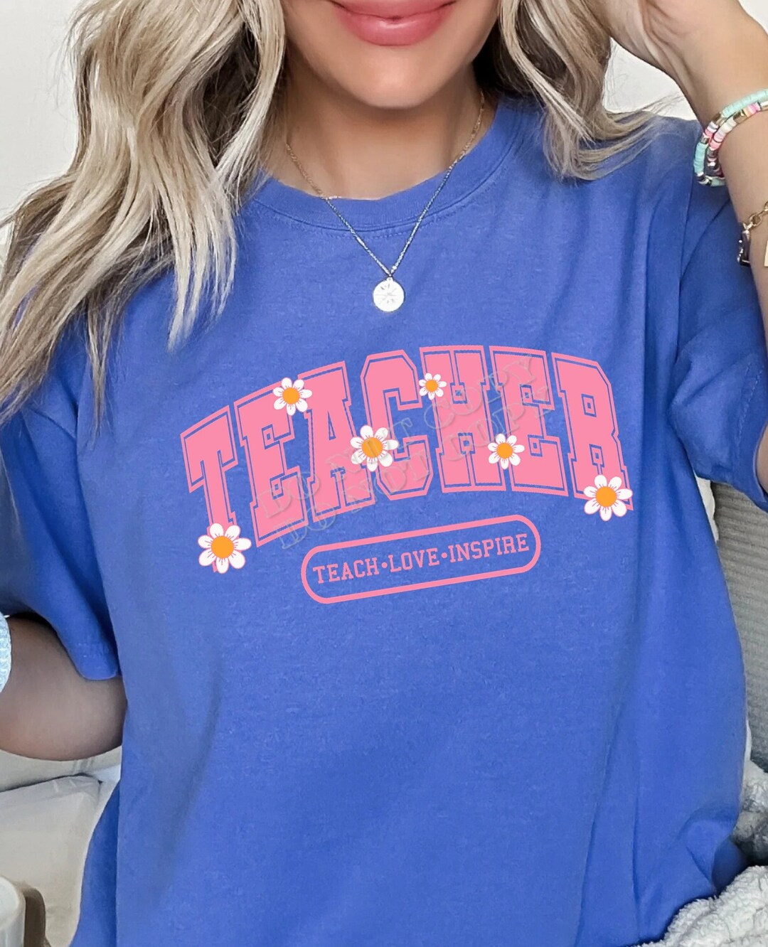 Teacher, Floral Teacher, Teacher Gift, Teacher Graphic Tee, Graphic Tee ...