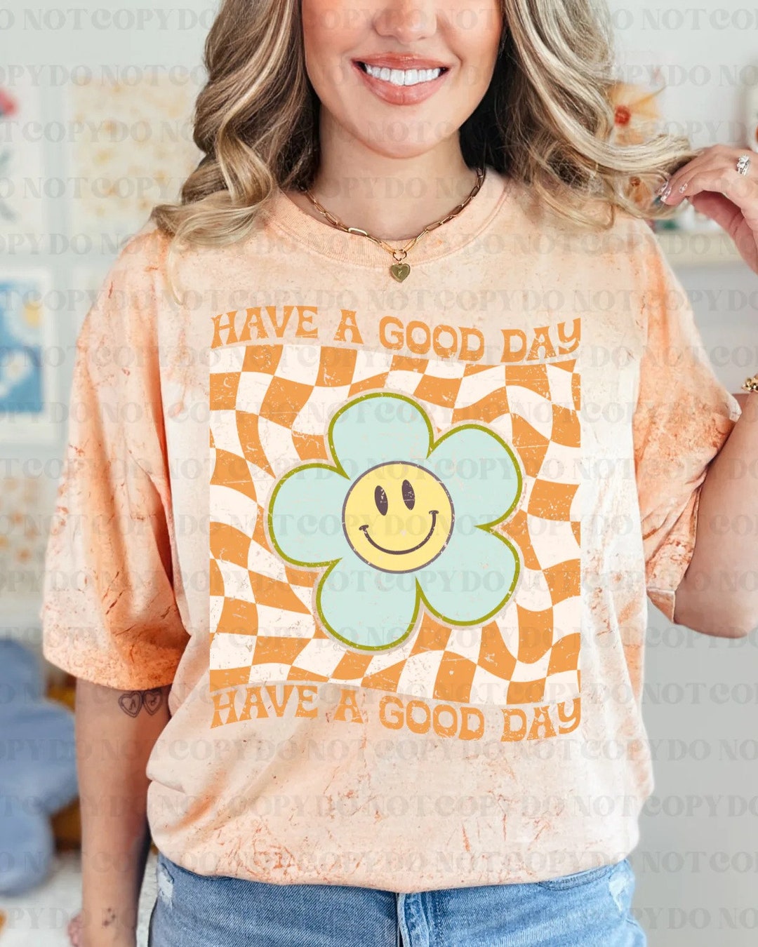 Have a Good Day, Spring, Retro, Flowers, Graphic Tee, Groovy , Summer ...