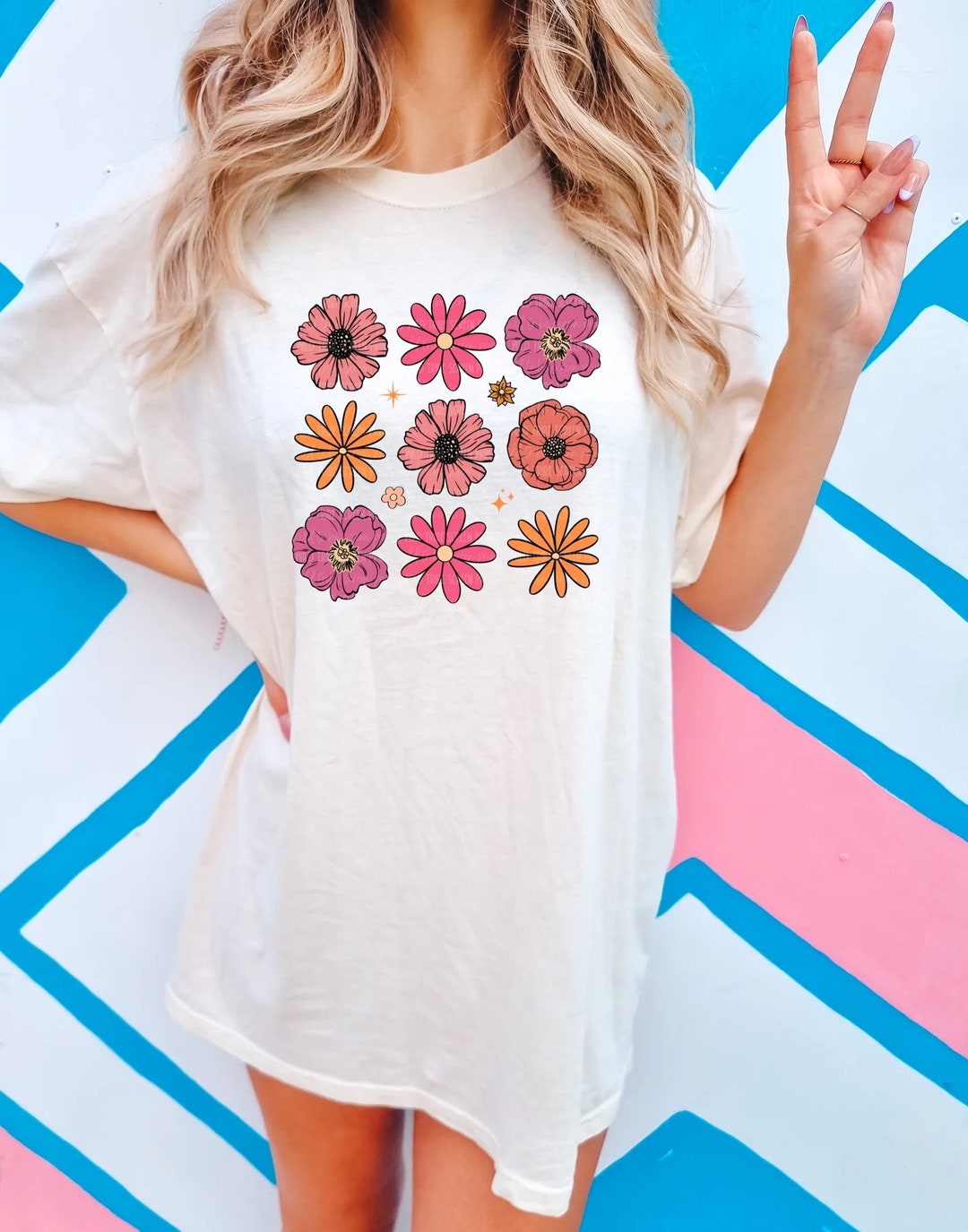 Spring Flowers, Spring, Summer, Flowers, Graphic Tee, Summer, Floral ...