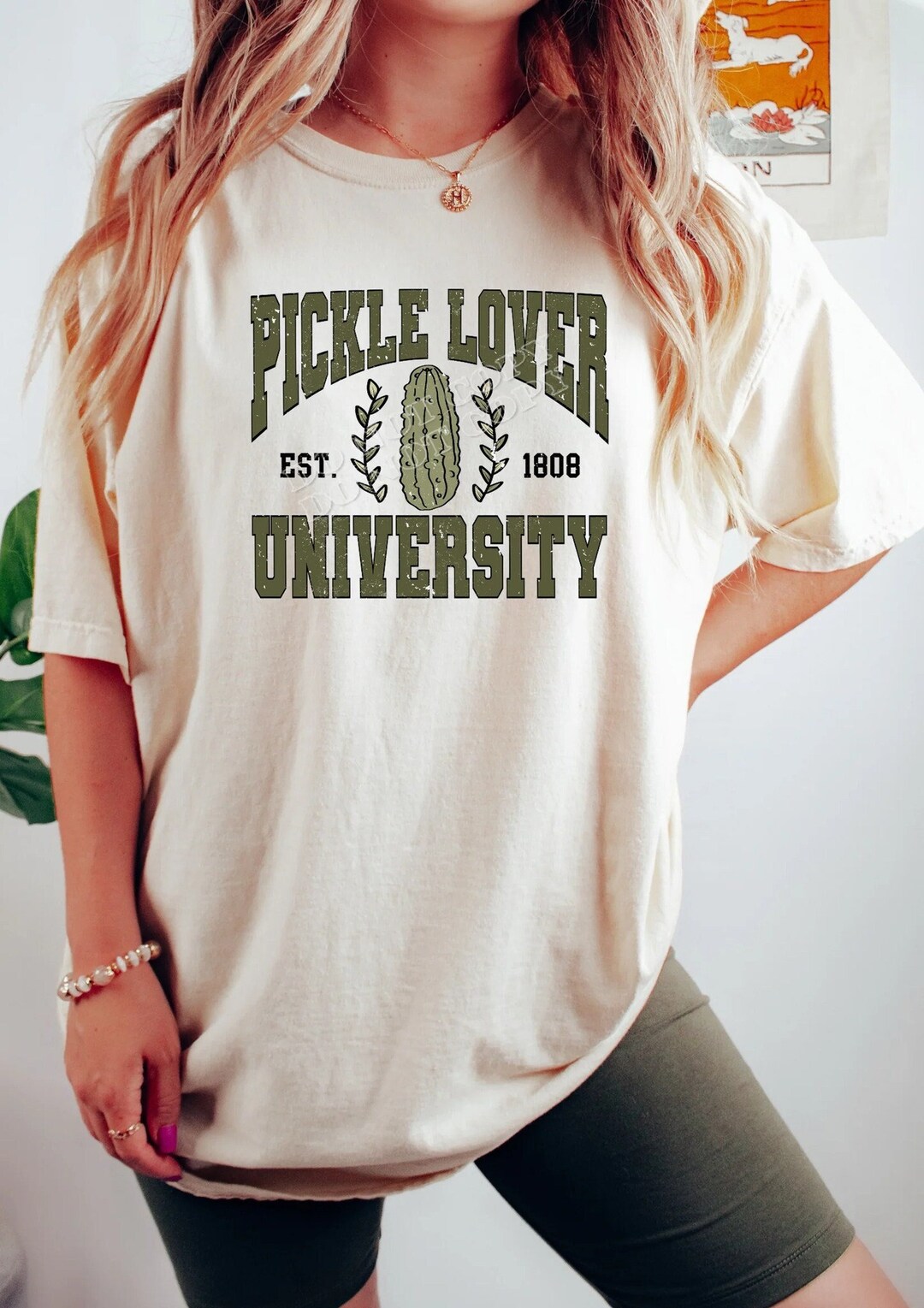 Pickle Lover, Pickle Love University, Pickles, Pickle Graphic Tee ...