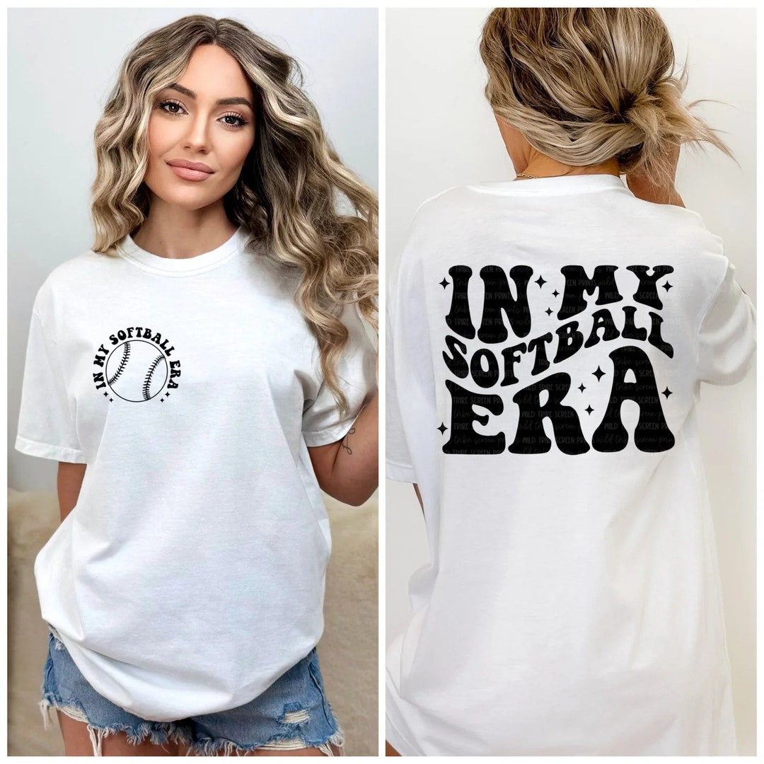 Softball Era, Spring, Retro, Softball Tee, Graphic Tee, Summer, Fall ...