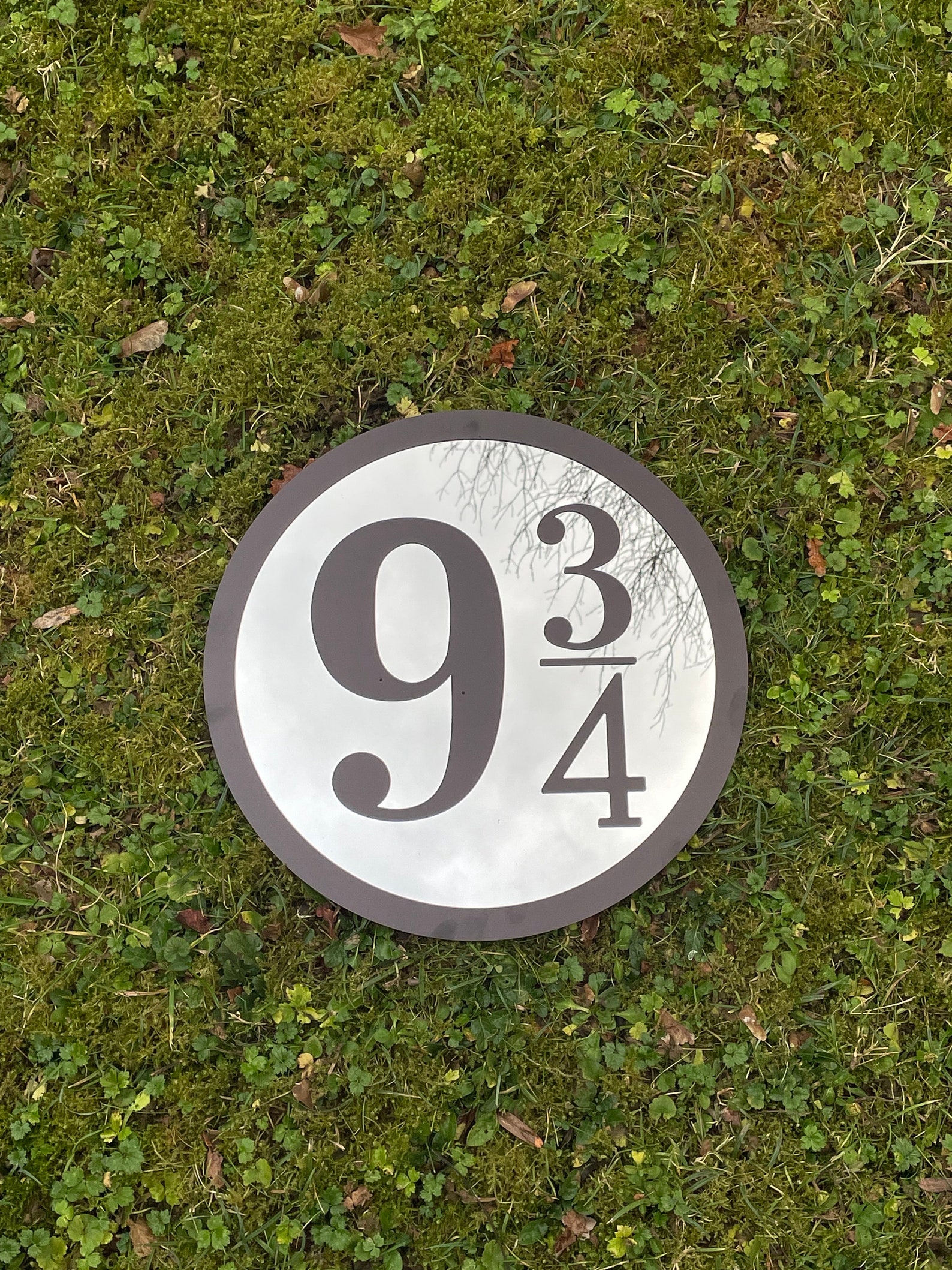 Platform 9 3/4 Inspired Mirror Wizards School of Witchcraft and ...