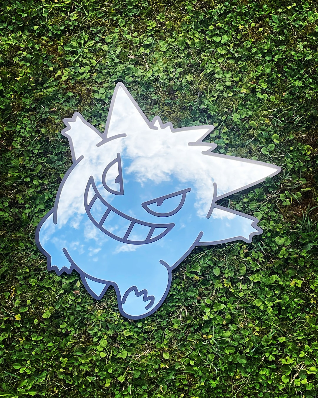 Gengar Mirror Pokemon Custom Sign Selfie Mirrors Wall Art - Etsy
