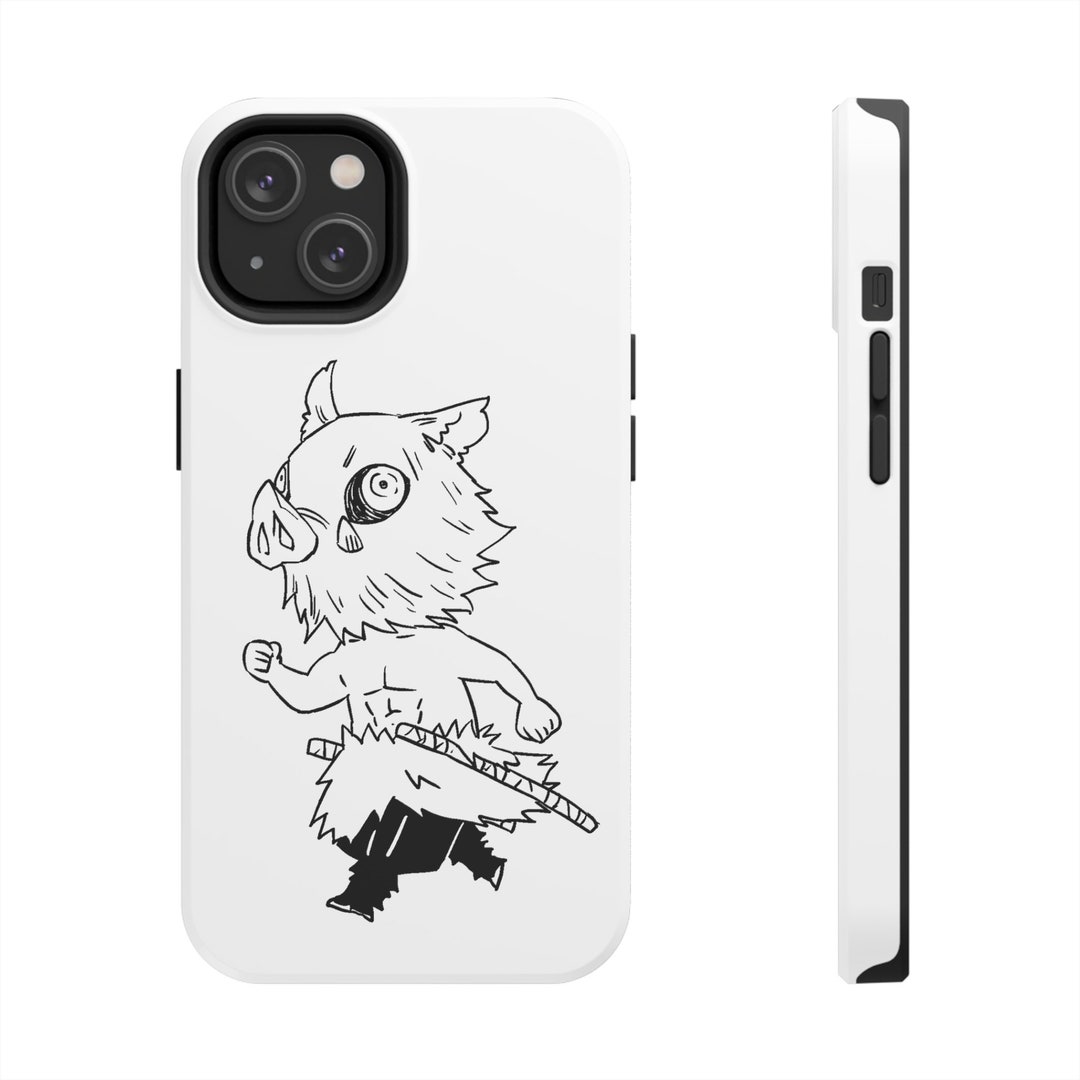 Demon Slayer Inosuke Anime Tough Phone Cases - Etsy