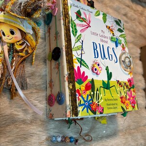 Little Golden Book Bugs Altered - Etsy