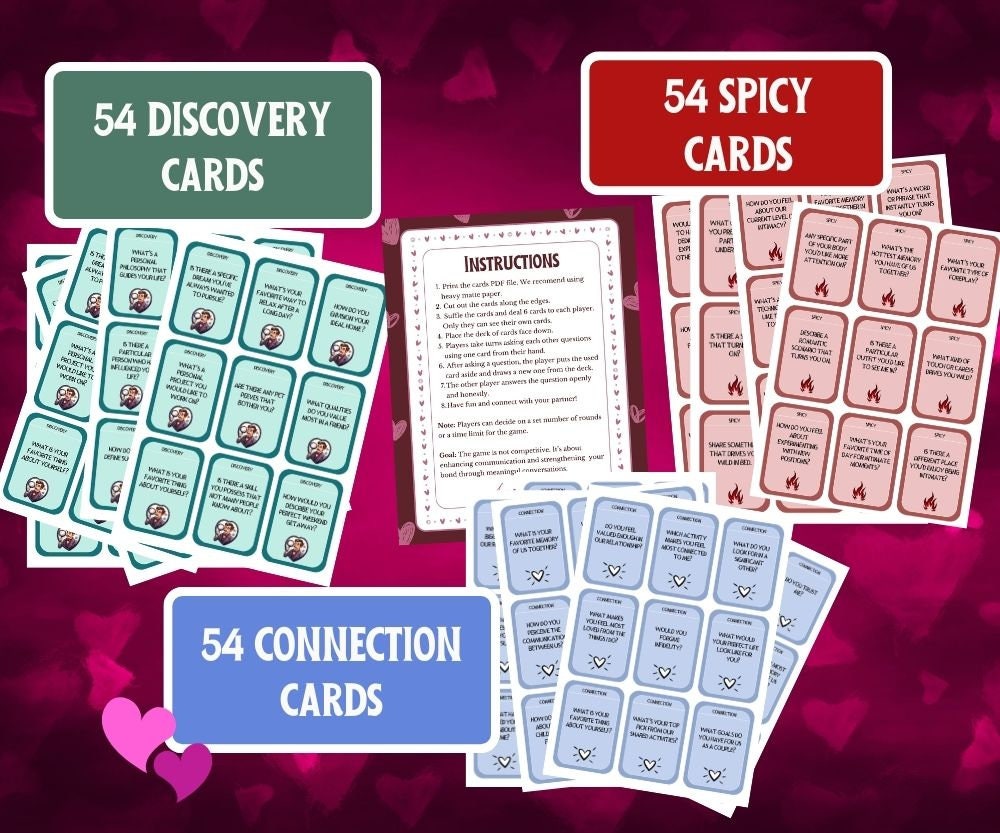 Love Bundle, Romantic Anniversary Bundle, Love Dice Game, Relationship ...