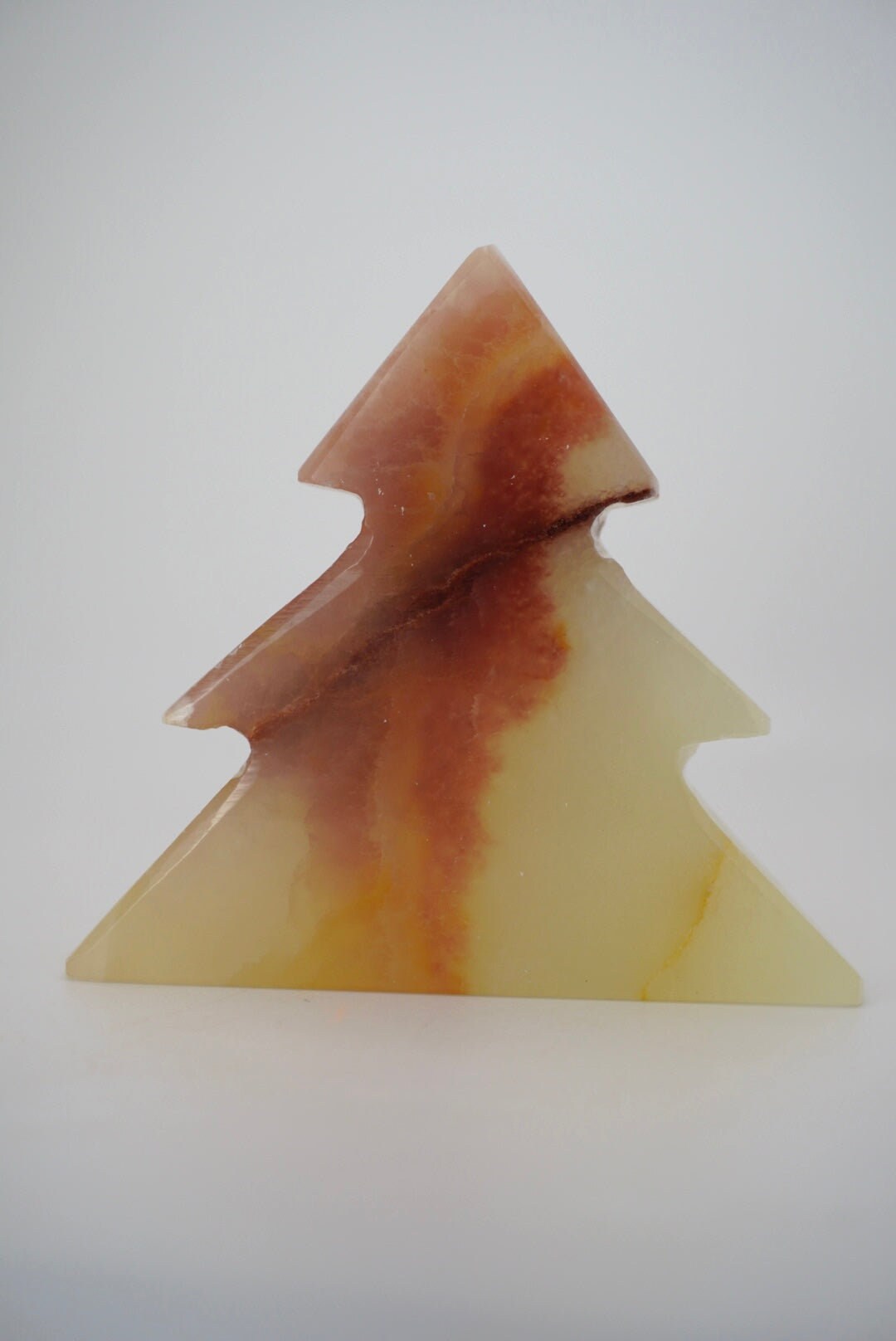 Mexican Calcite Pine Tree Carving - Etsy