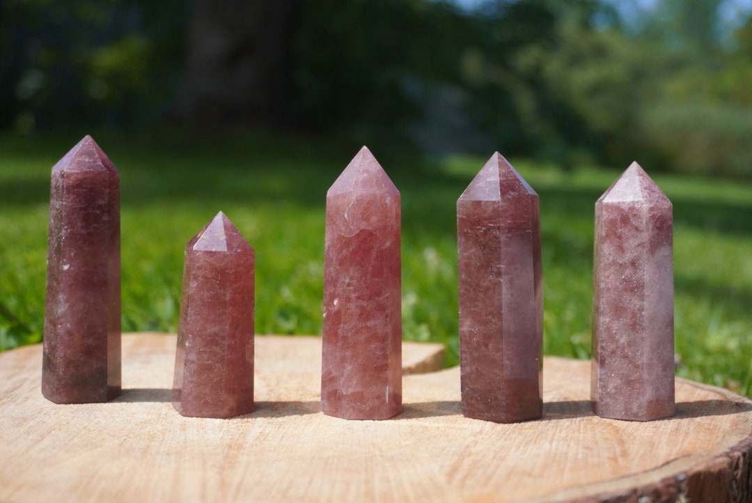 Red Aventurine Towers - Etsy