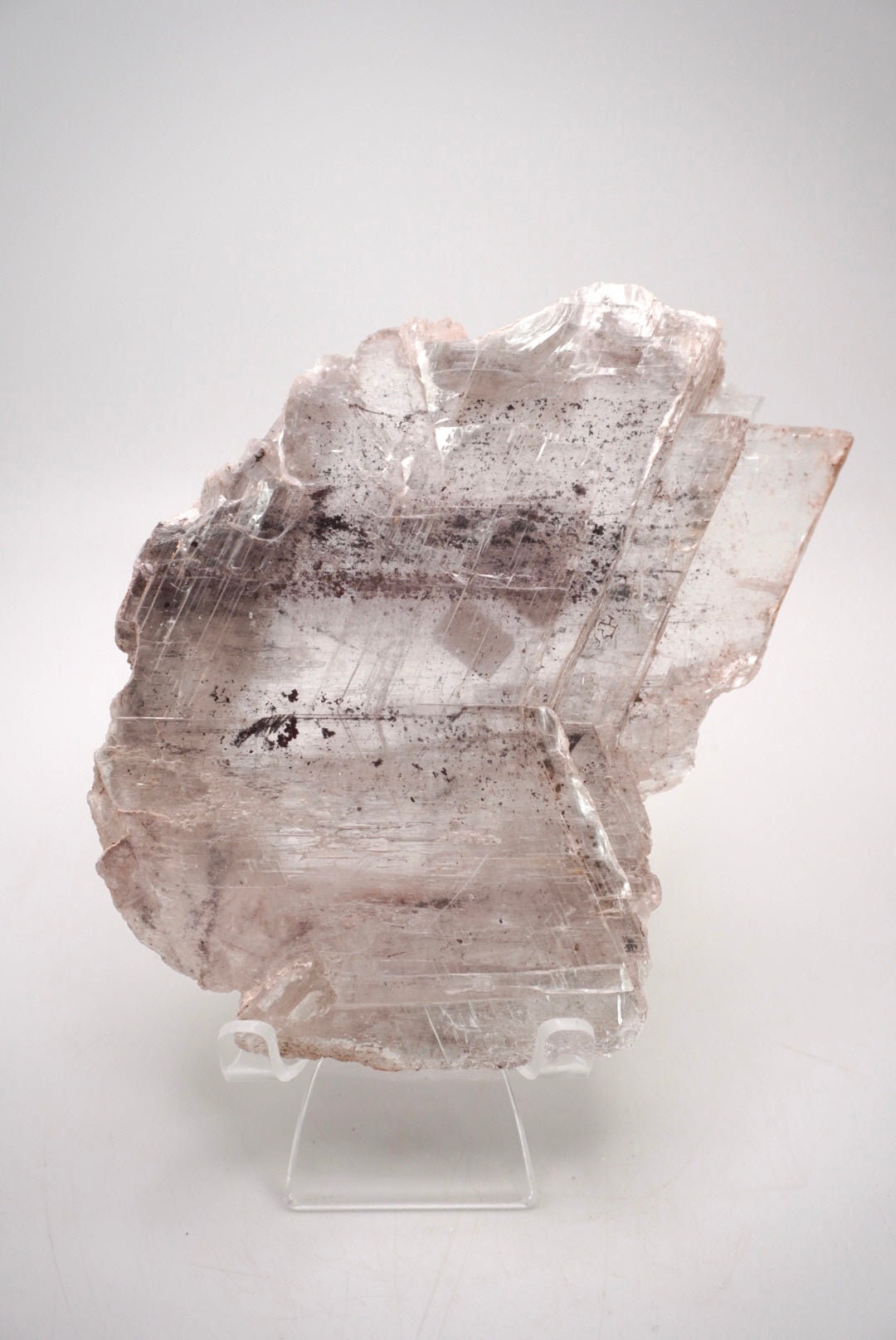 Selenite Slab With Hematite Inclusions - Etsy