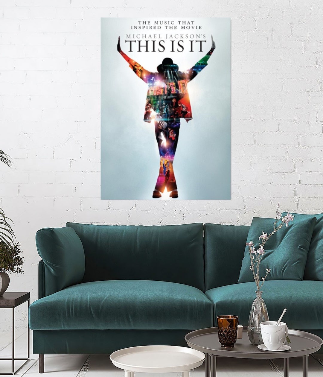 Michael Jackson Poster Michael Jackson Wall Art Canvas - Etsy