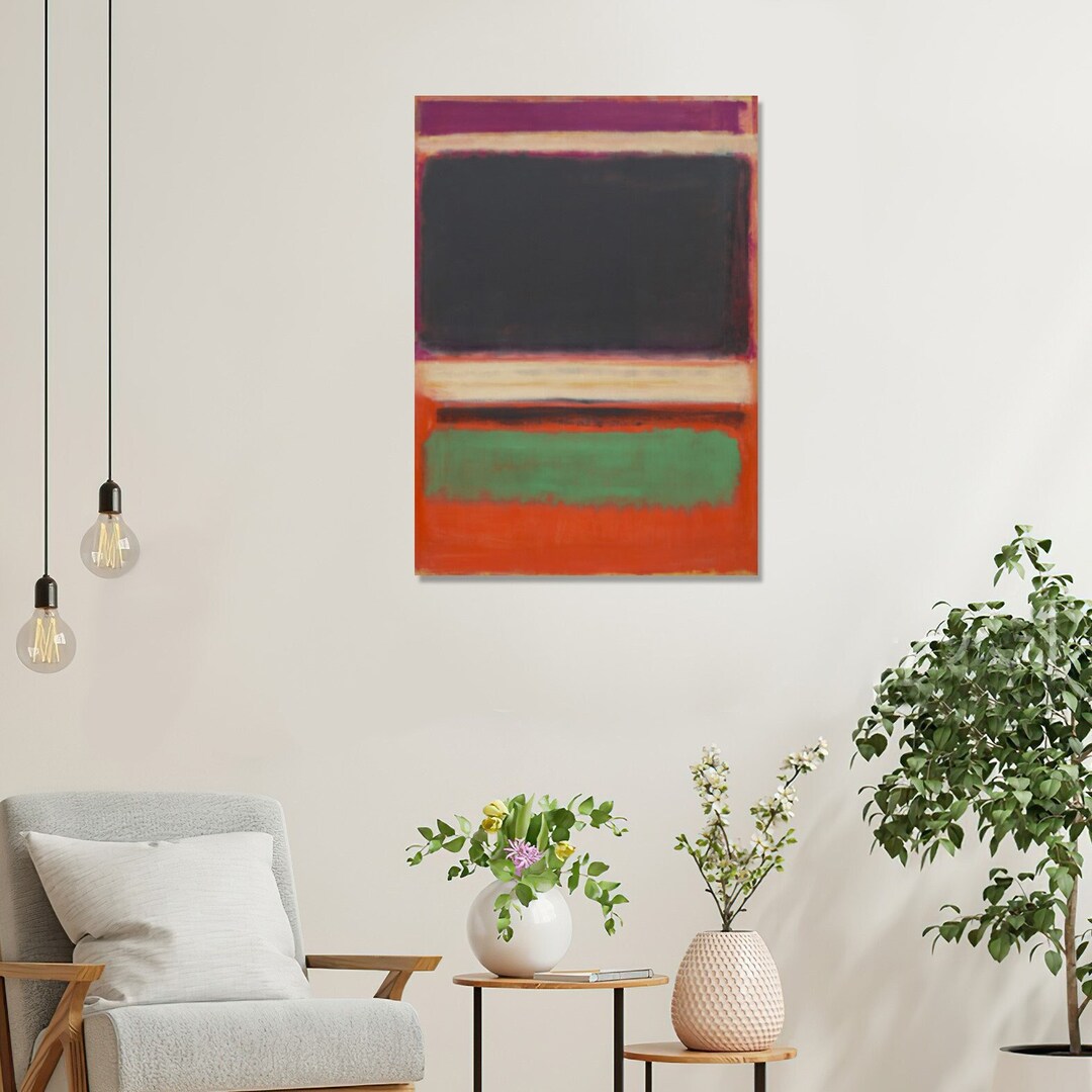 Mark Rothko Wall Art Aesthetic Room Decorations Museum Exhibition ...