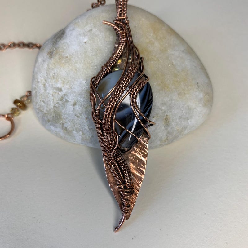 Wire Wrapped Feather - Etsy