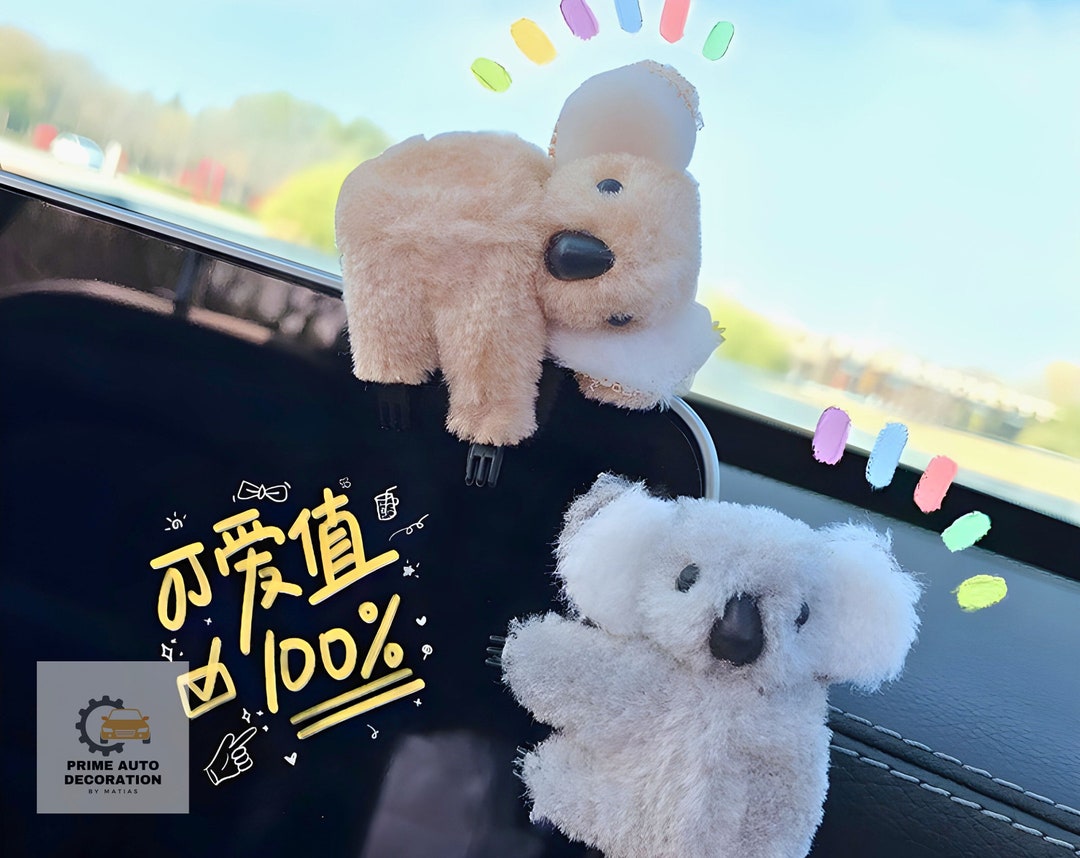 Cute Koala Car Interior Decoration Animal Car Ornaments Cute - Etsy