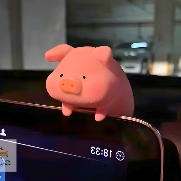 Pig Dashboard Decor - Etsy