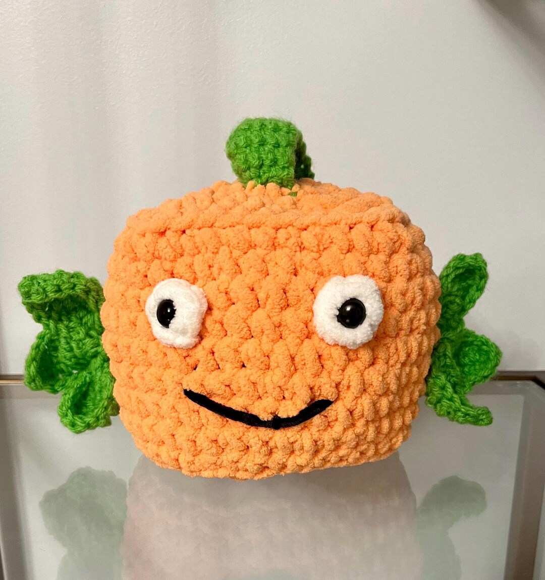 Spookley the Square Pumpkin Crochet Plush - Etsy