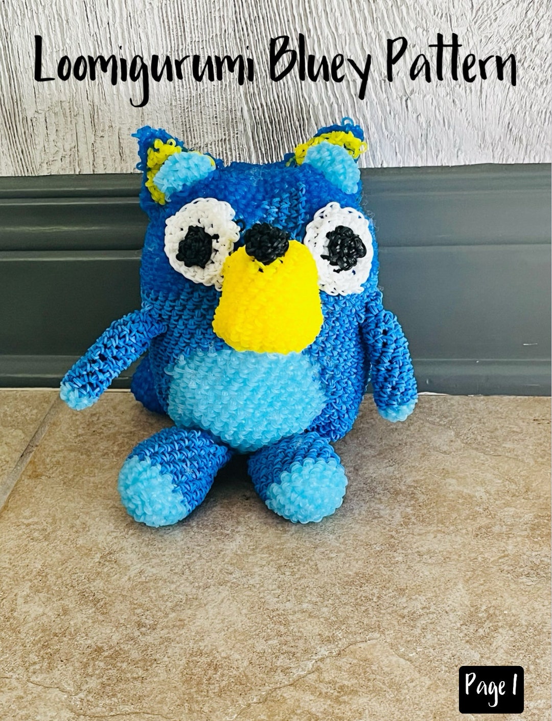 Loomigurumi Bluey Pattern - Etsy