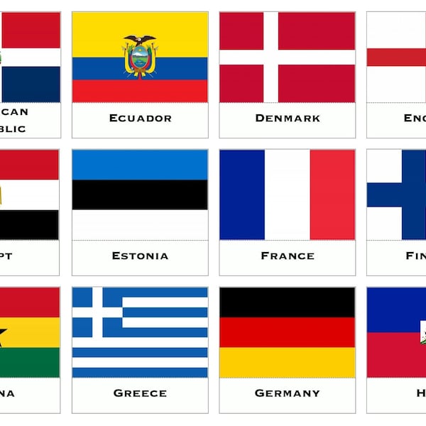 Country Alphabet Flash Cards - Etsy