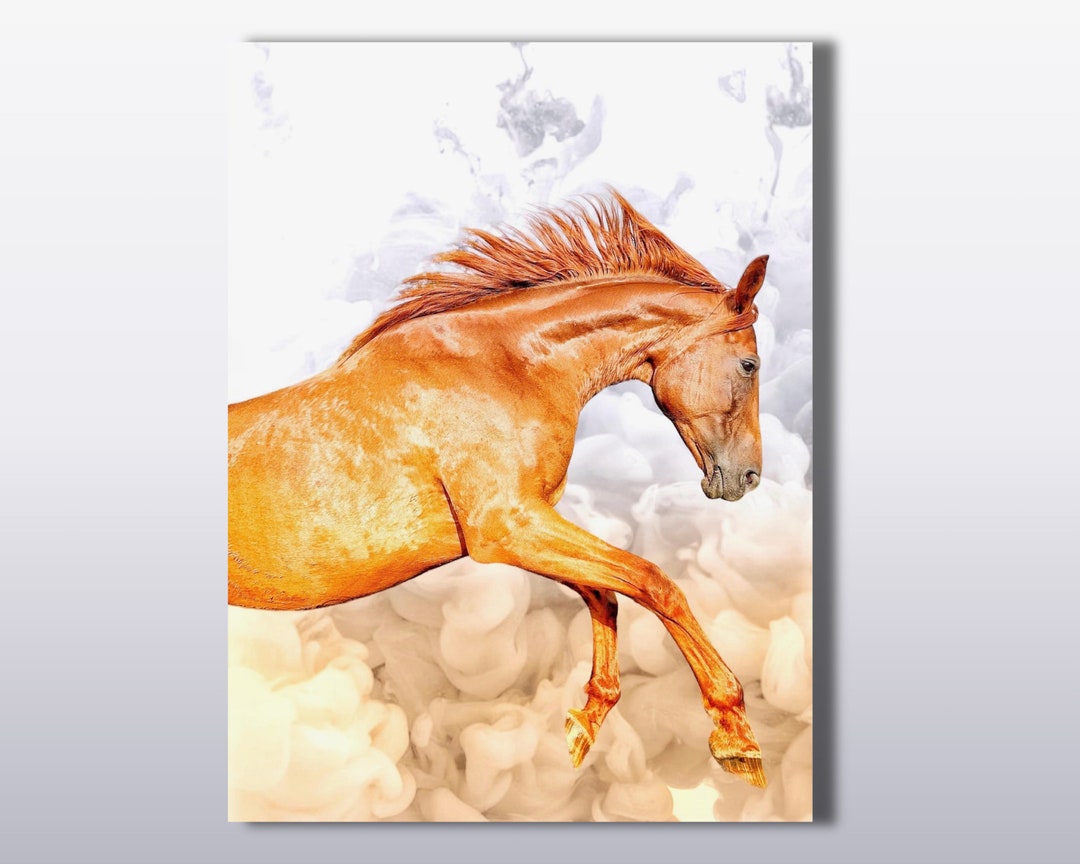 Galloping Horse Printable Art Digital Download Modern Horse Decor Gift ...