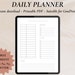 Minimalistic Daily Planner Instant Download Printable PDF Suitable for ...