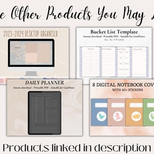 Minimalistic Daily Planner | Instant Download | Printable PDF ...