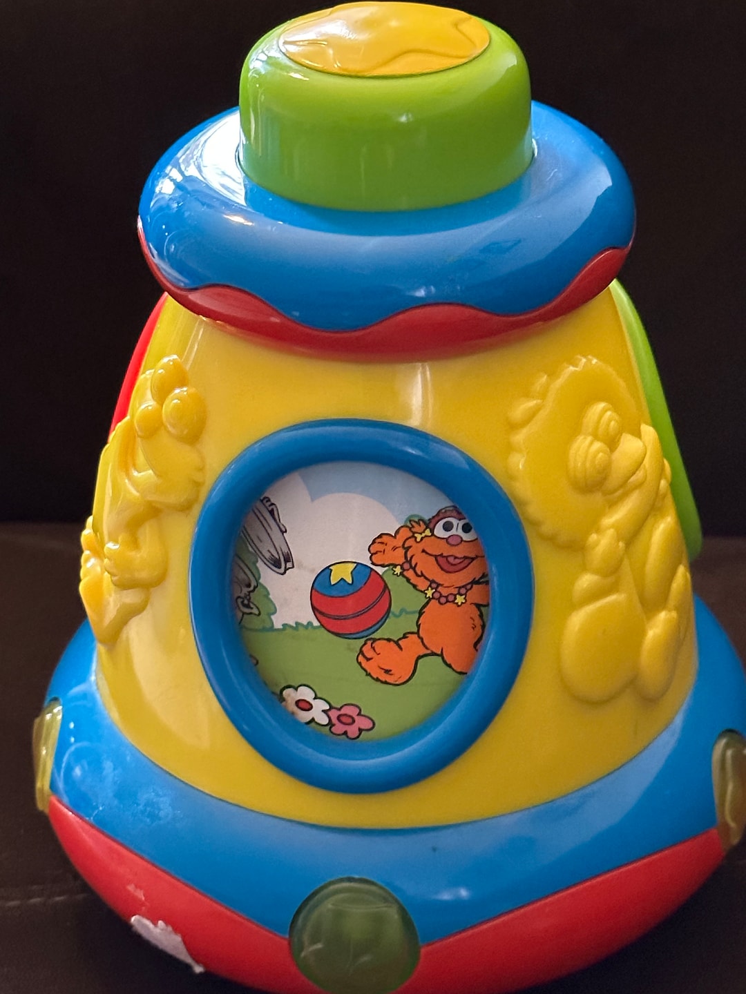Sesame Street Musical Spinning Toy With Lights - Etsy