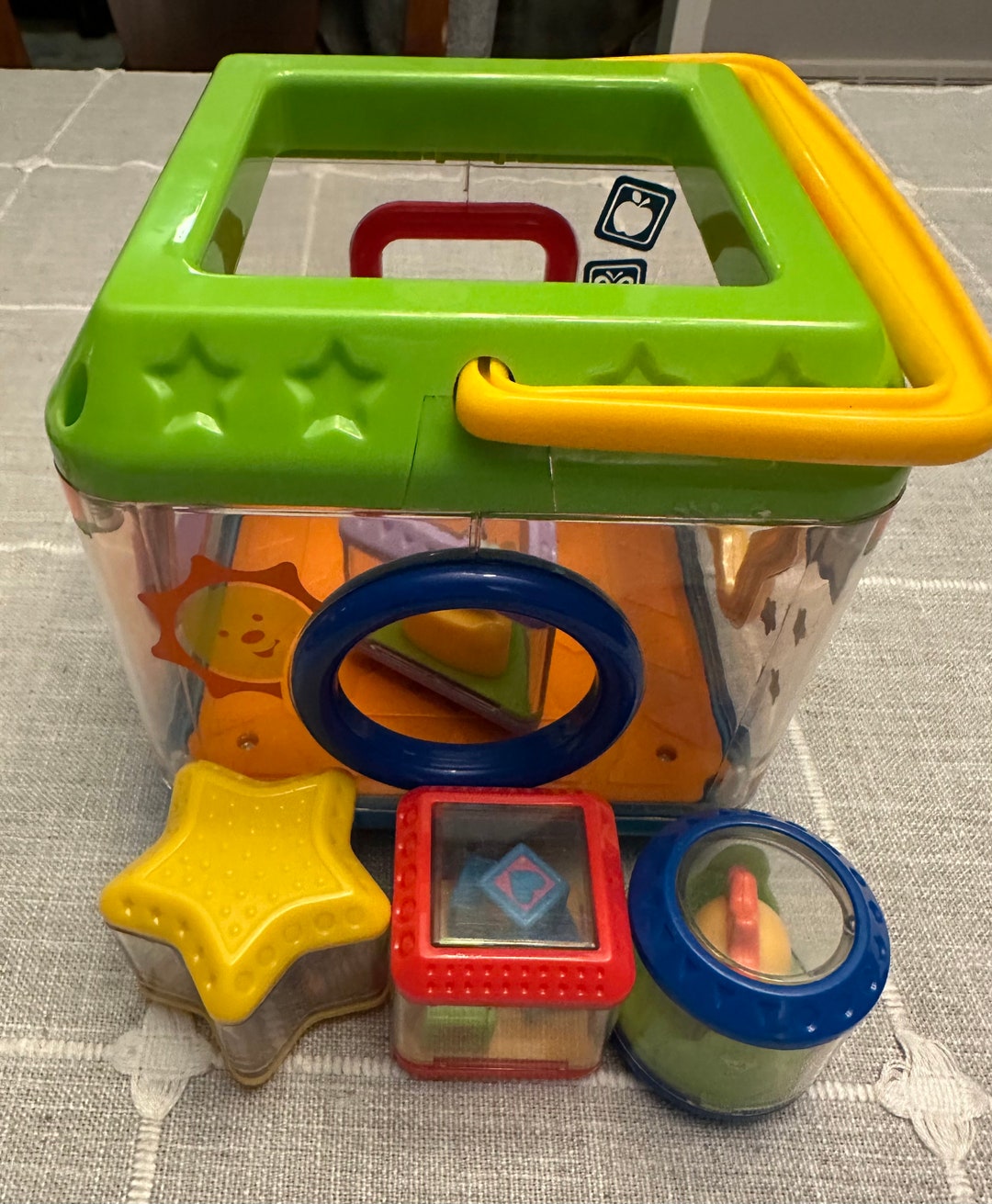 Vintage Fisher Price Peek-a -blocks Shape Sorter - Etsy