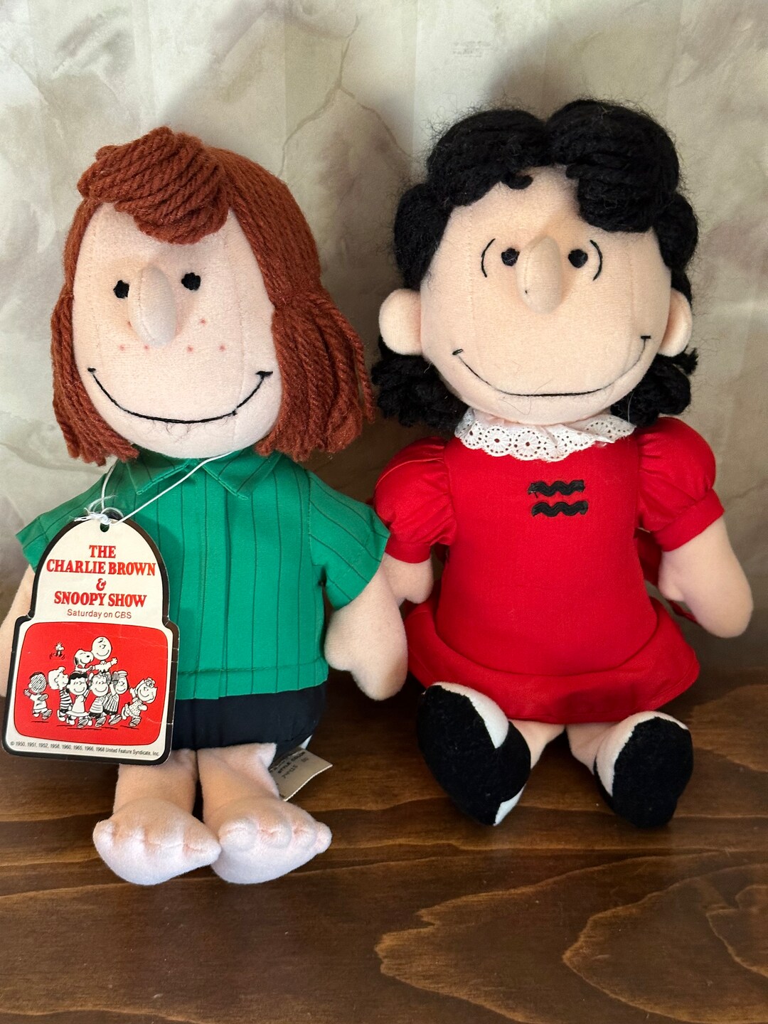 Snoopy Fan Club Vintage Lucy and Patty Ragdoll Set - Etsy