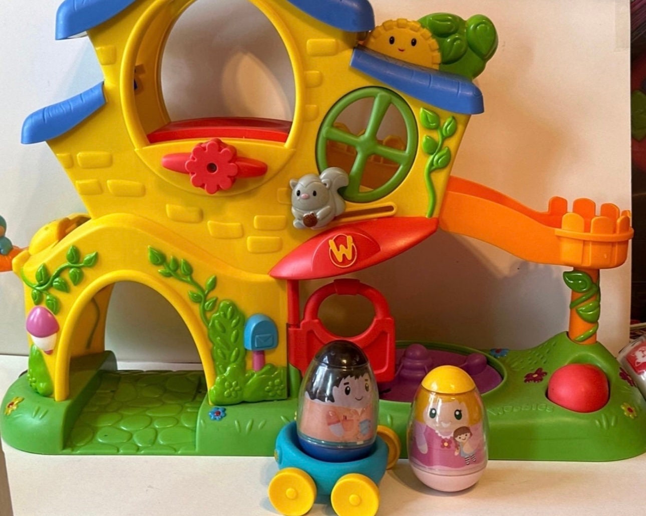 Playskool WEEBLES Wobble Turn N Tumble Musical Tree House Playse - Etsy