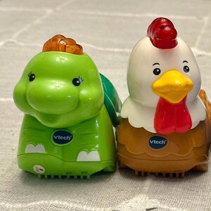 Vtech Go Go Farm Animals Rooster Donkey Turtle Horse and Foal - Etsy