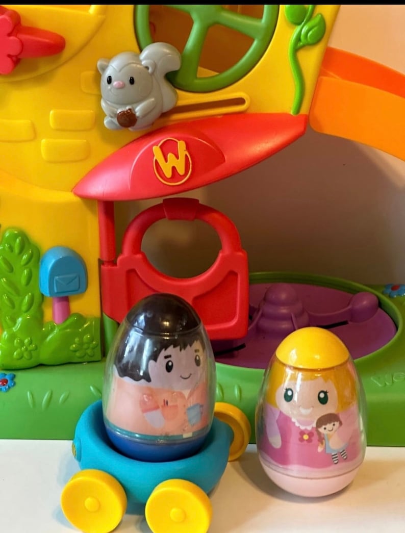 Playskool WEEBLES Wobble Turn N Tumble Musical Tree House Playse - Etsy