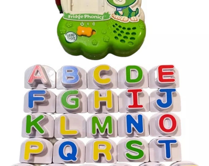 Leapfrog® Fridge Phonics Magnetic Alphabet Complete - Etsy