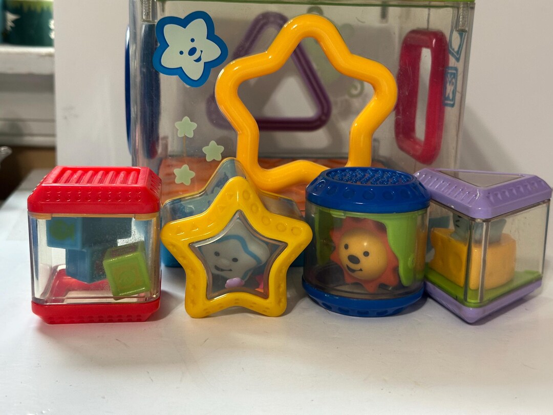 Peek A Boo Musical Shape Sorter Comes With Sound and 4 Blocks - Etsy