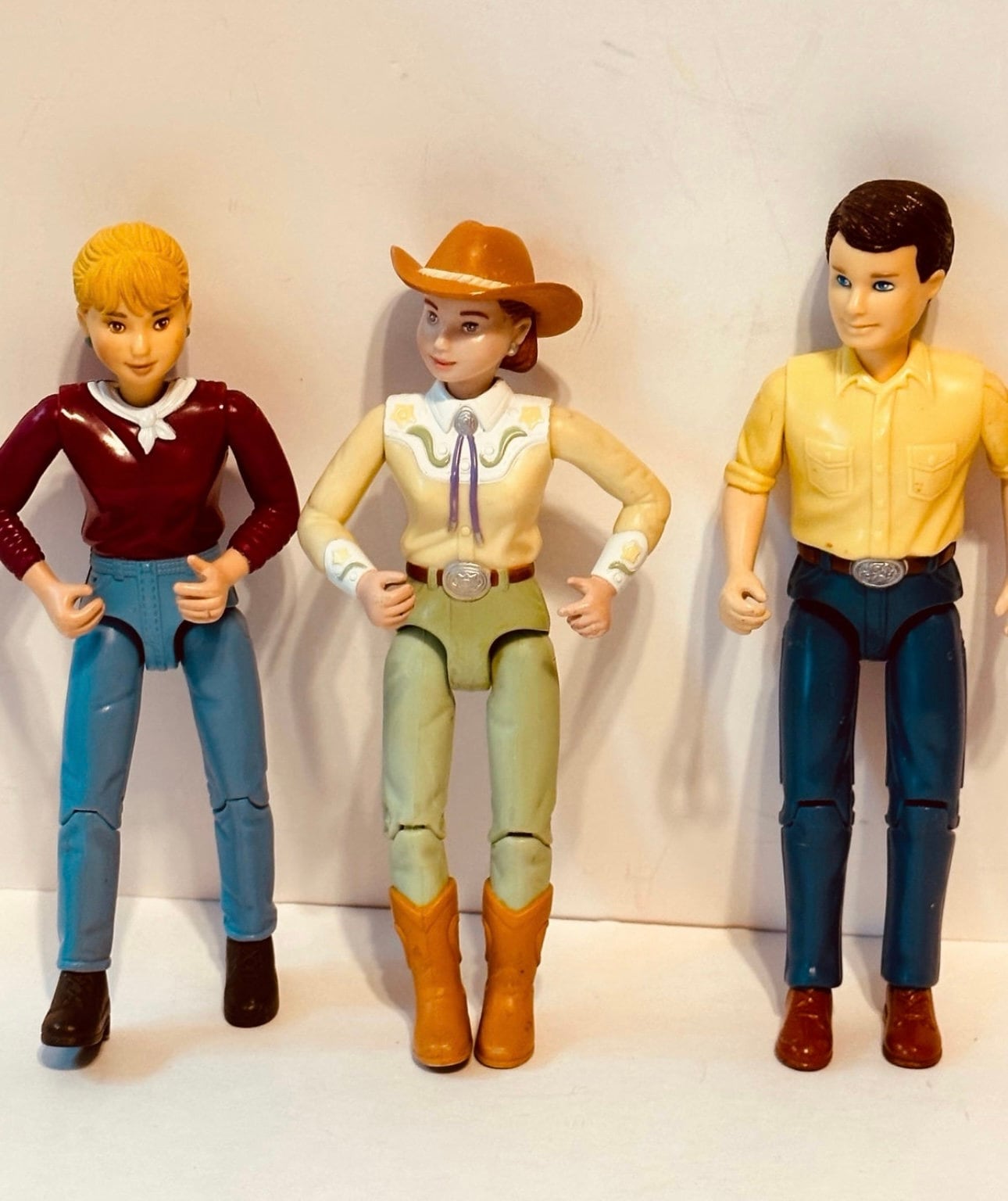 Loving Family Dollhouse Vintage Western Riding Figures - Etsy