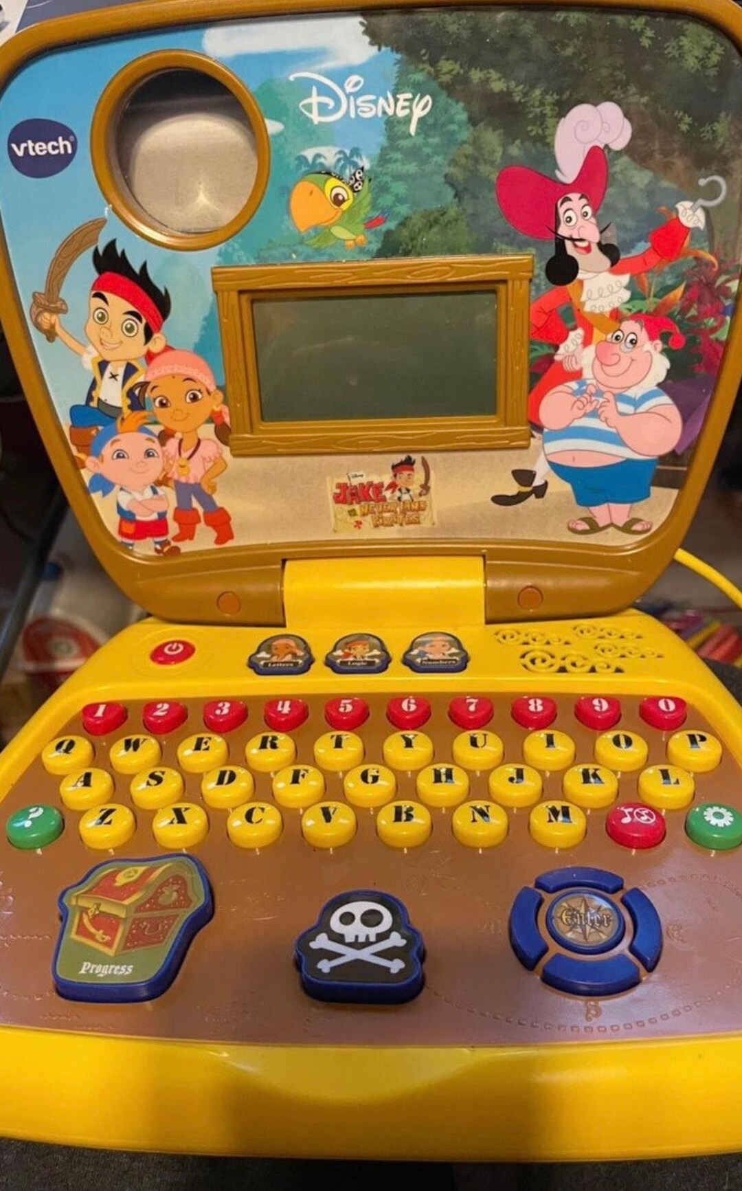 Vtech Disney Child’s Laptop Computer Jake and the Neverland Pirates ...