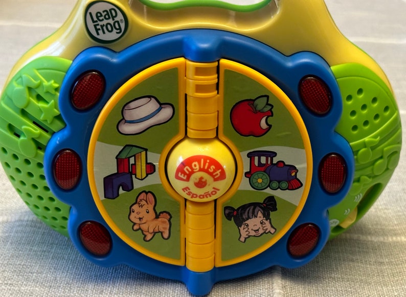 Leapfrog Learn and Groove First Words Radio Multi-color Version, 21160 HTF - Etsy