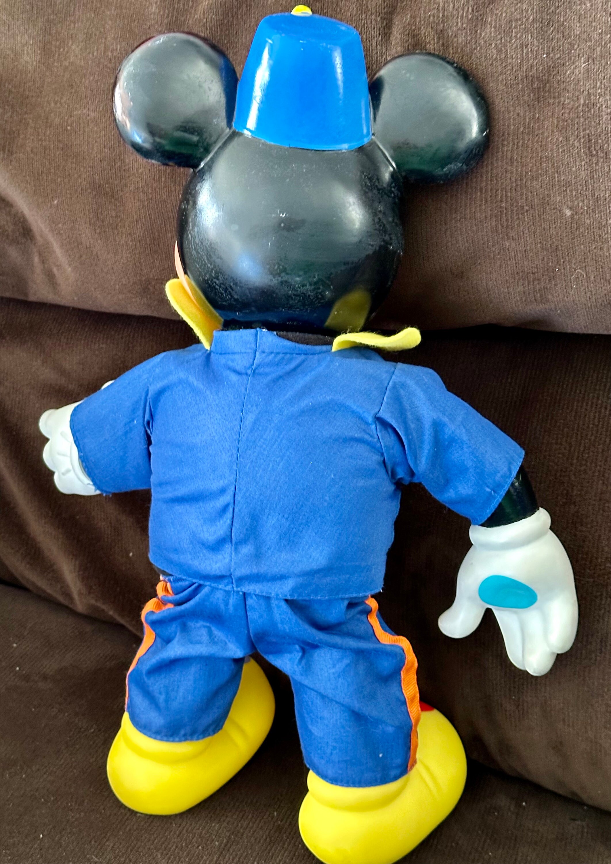 Vintage 1990 Mickey Mouse Marching Band Leader Squeak Doll 15” Mattel ...