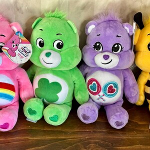 Care Bears Set of 4 Bears - Etsy
