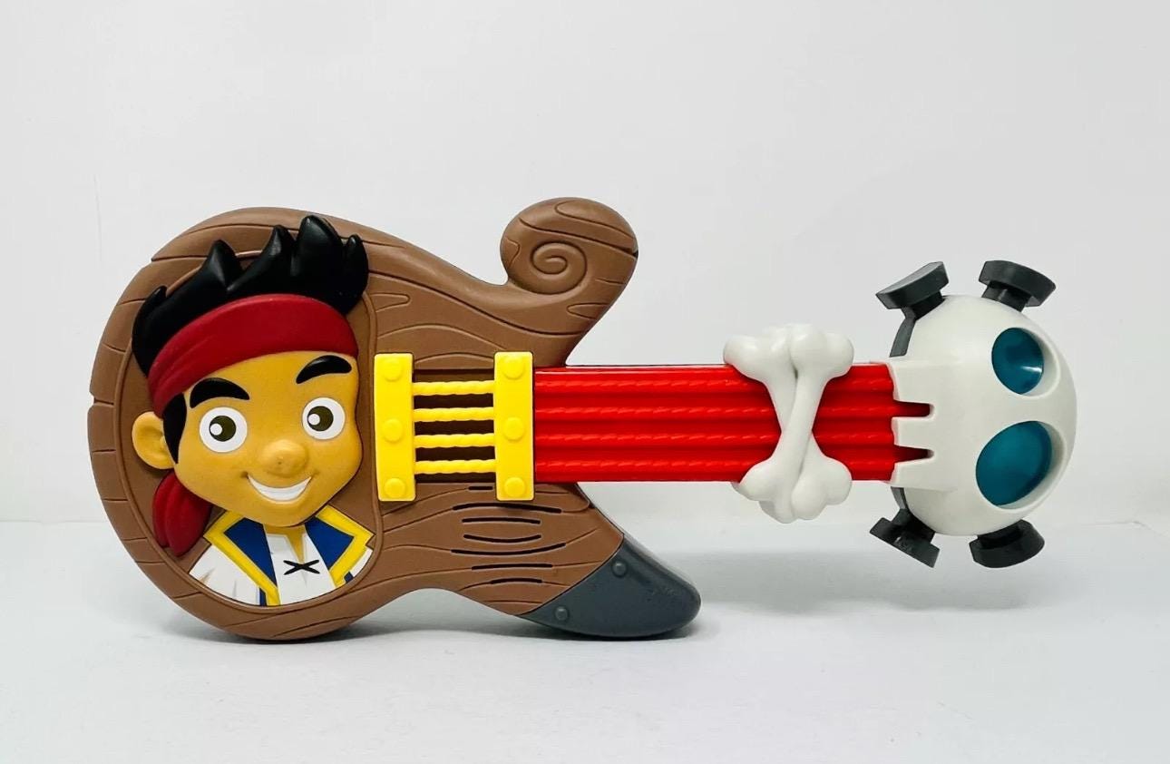 Disney's Jake and the Neverland Pirates Rock Guitar - Etsy