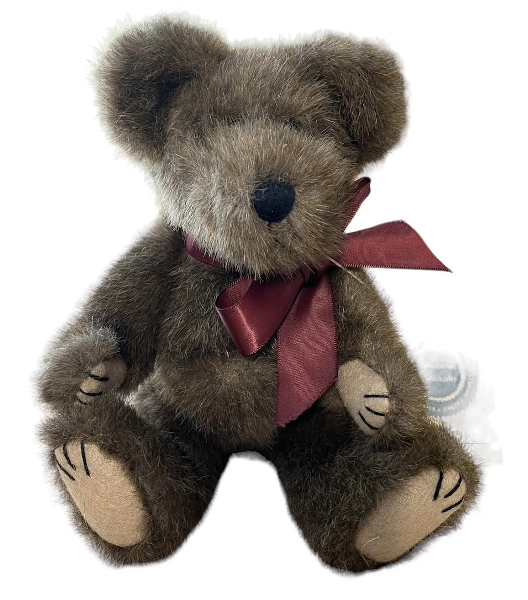 Vintage Boyds Bear Collection Bear Plush Bean Paxton P. Bean Jointed ...