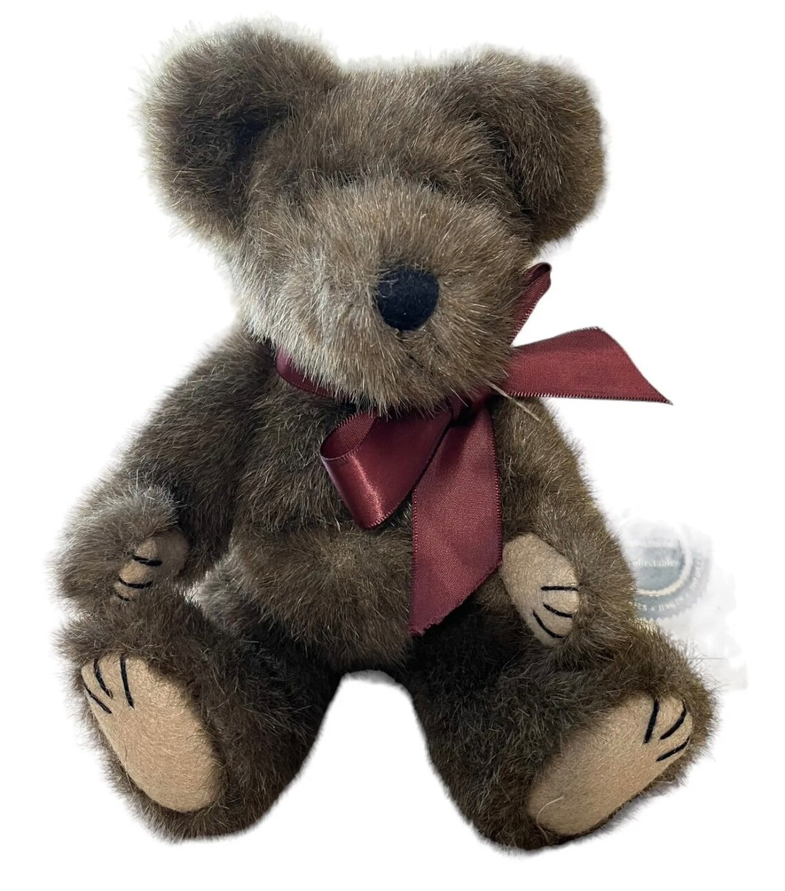 Vintage Boyds Bear Collection Bear Plush Bean Paxton P. Bean Jointed ...