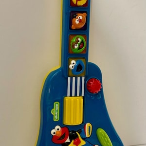 Elmo Guitar Toy - Etsy