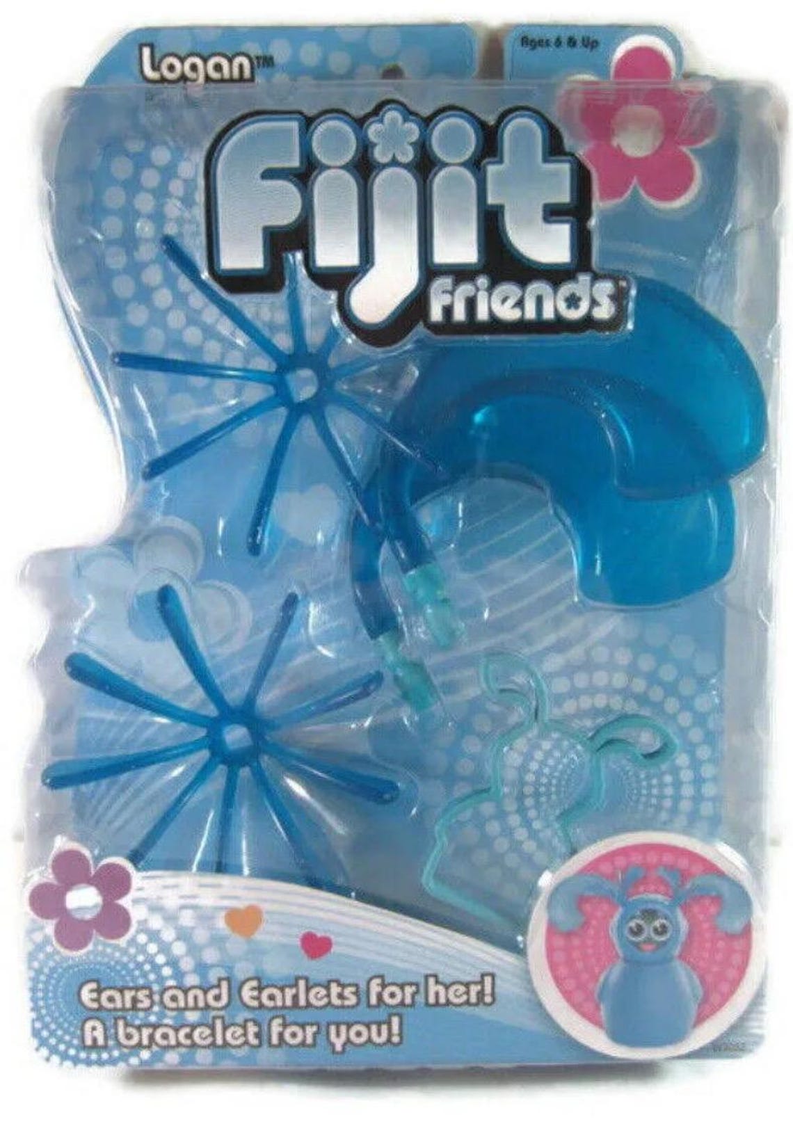 Mattel Fijit Friends Yippits Scooch Figure (blue) With Accessory Pack ...