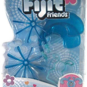 Mattel Fijit Friends Yippits Scooch Figure (blue) With Accessory Pack ...