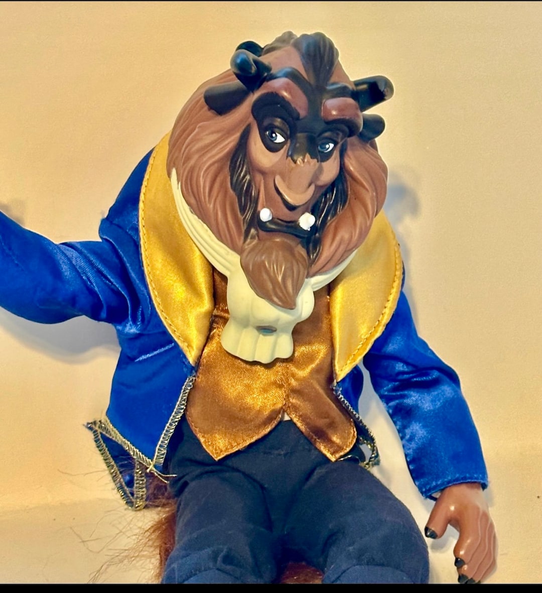 Disney Poseable Beast From Beauty and the Beast Jointed Limbs - Etsy