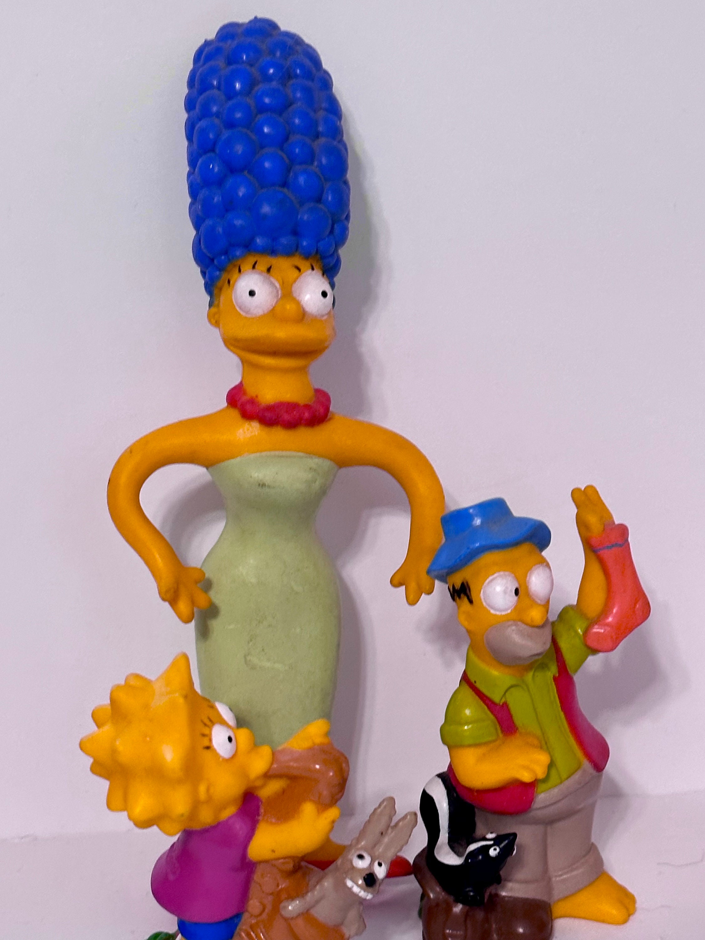 Vintage the Simpsons PVC Figures Set - Etsy