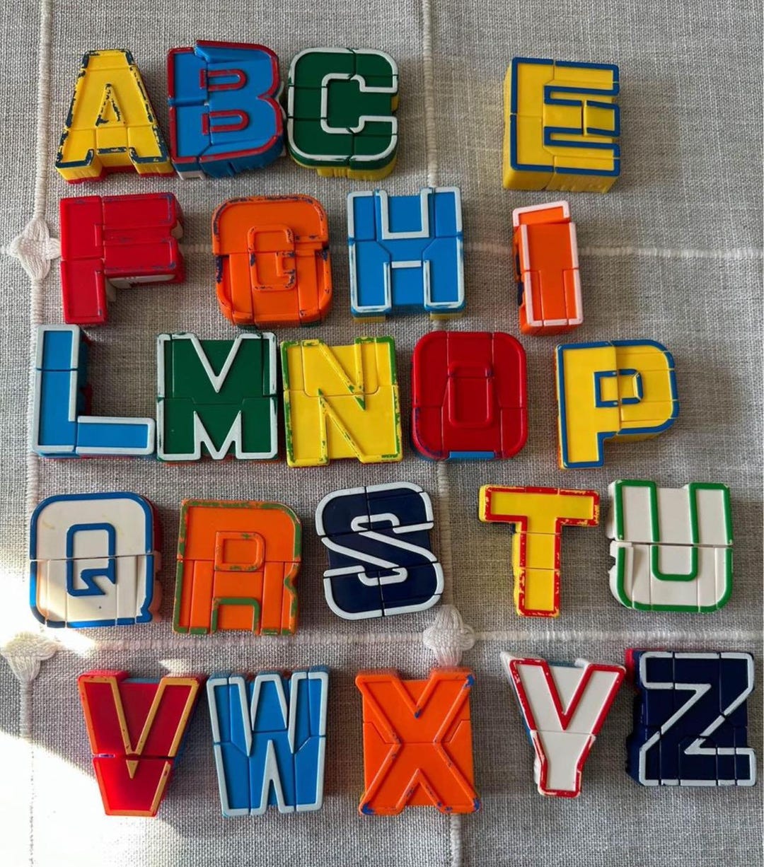 Vintage Alphabots Alpha Bots Transformers Letters Alphabet - Etsy