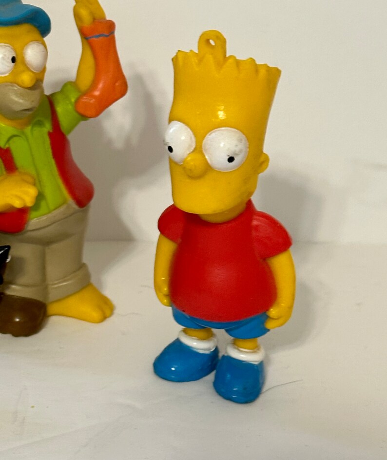 Vintage the Simpsons PVC Figures Set - Etsy